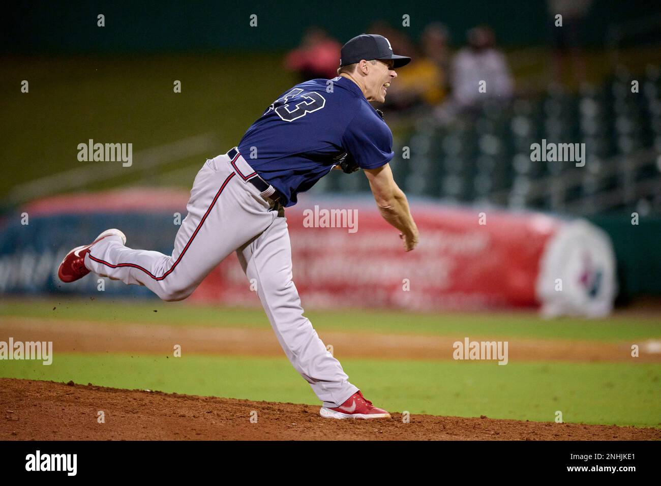 Mississippi Braves pitcher Tyler Ferguson (43) during a Southern League ...