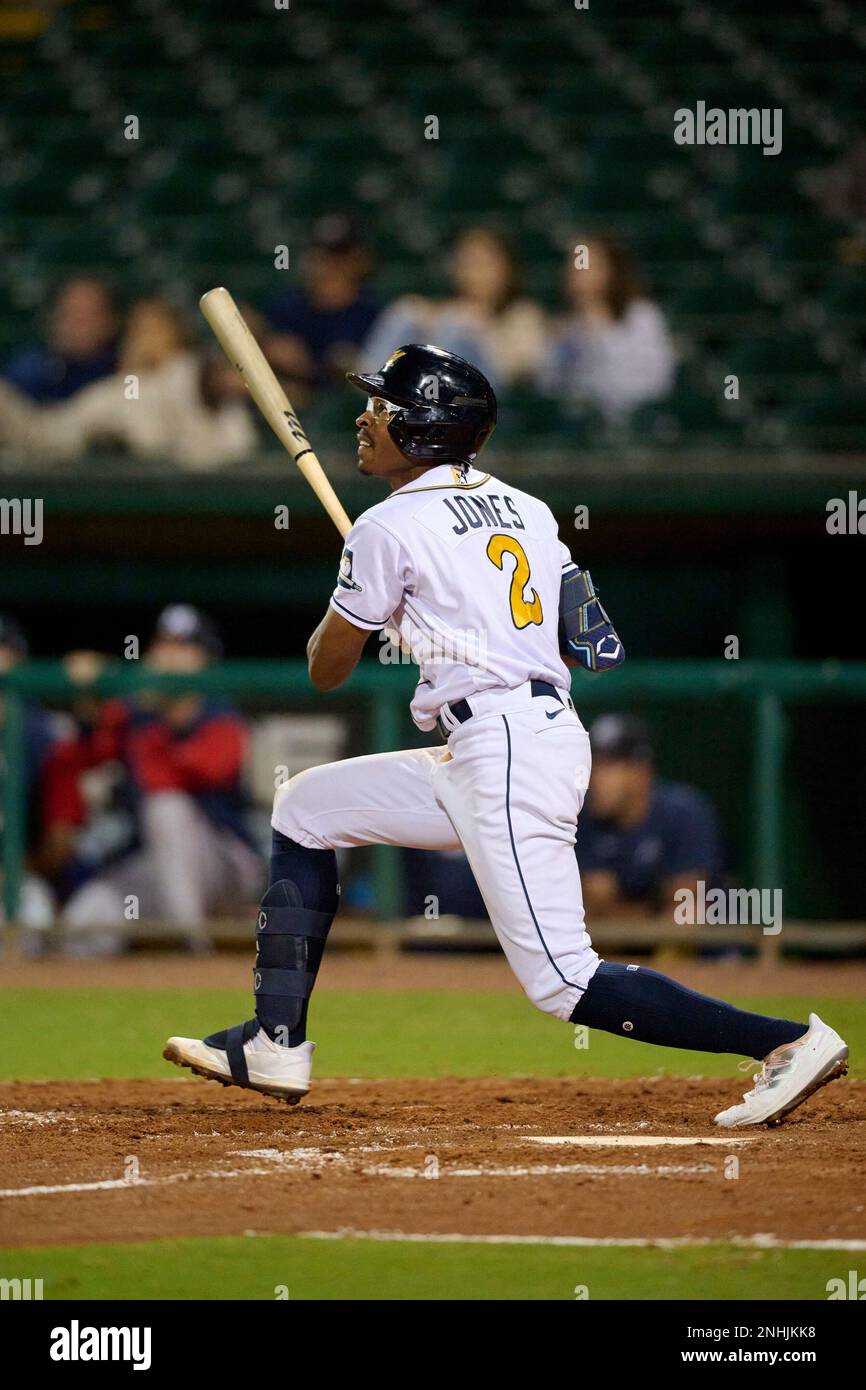Montgomery Biscuits Greg Jones (2) bats during a Southern League ...