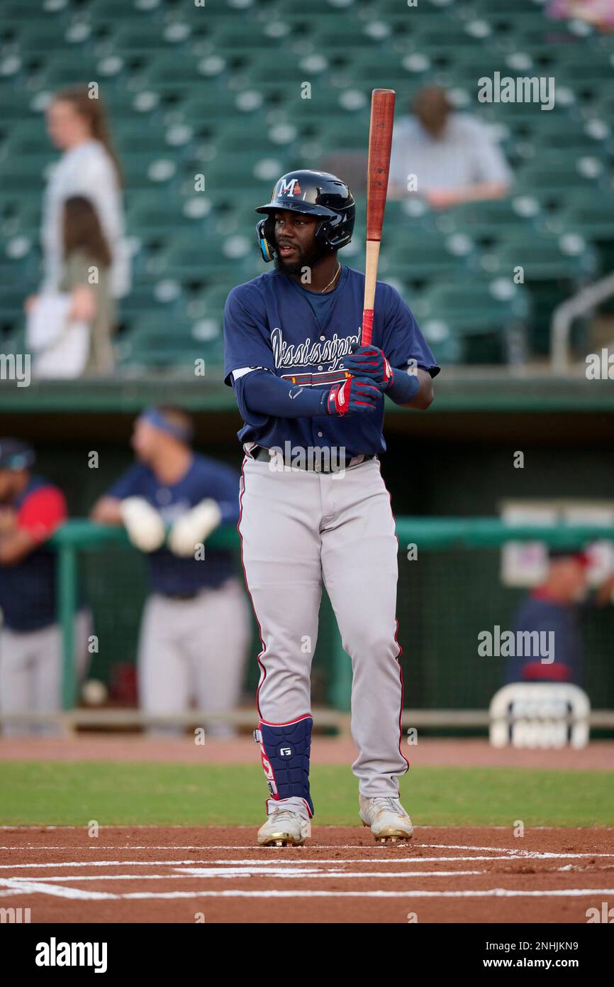 Mississippi Braves Michael Harris II (24) bats during a Southern League ...