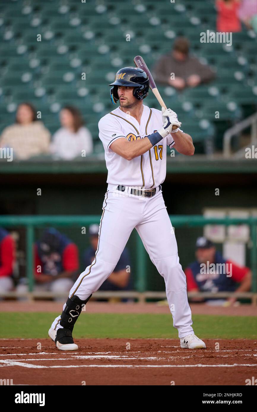 Montgomery Biscuits Kameron Misner (17) bats during a Southern League ...