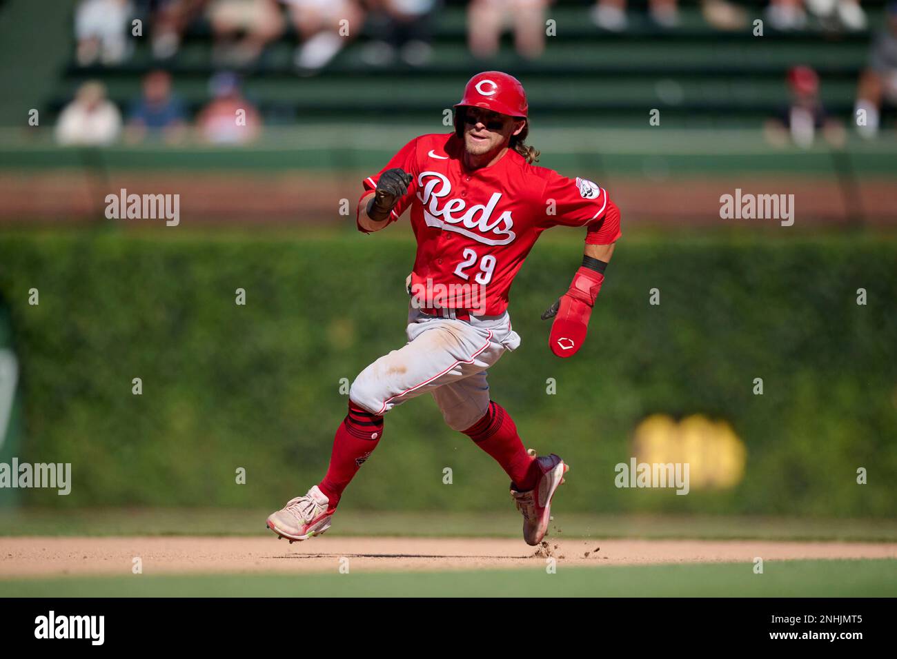 Cincinnati Reds TJ Friedl (29) running the bases during a Major League ...