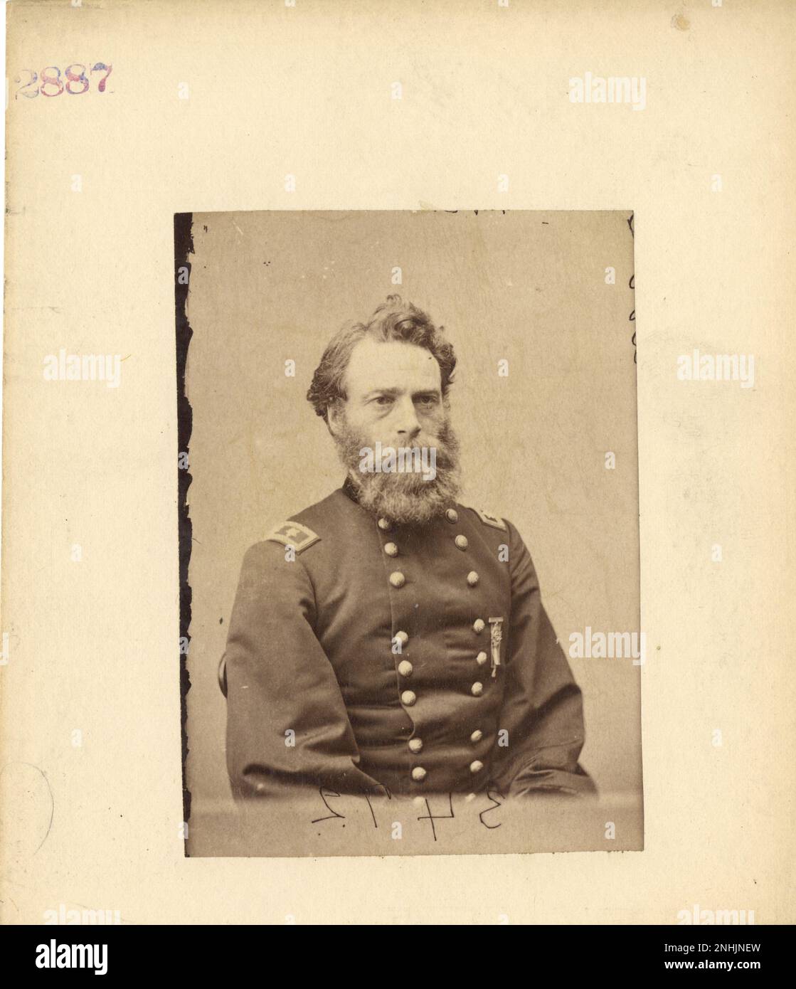 Gen. Joseph A. Mower 19th Century Mathew Brady, Quartermaster, and ...