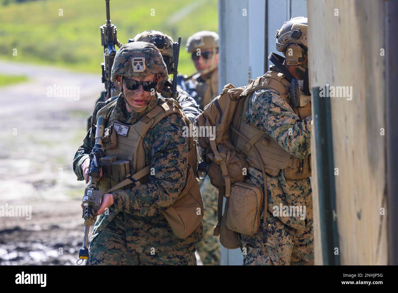 U.S. Marines with 2nd Battalion, 1st Marine Regiment, 1st Marine ...