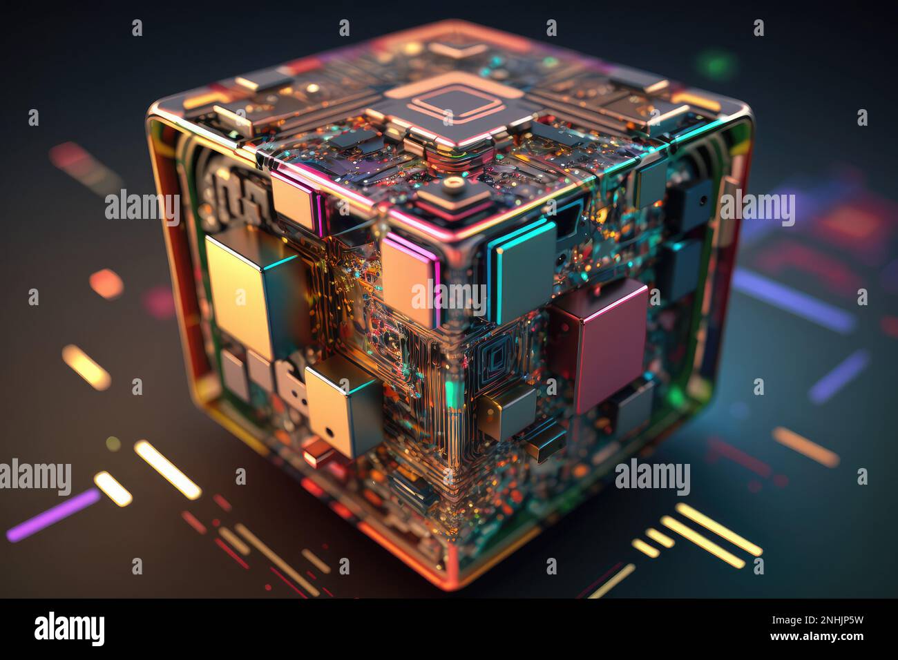 Nucleus box hi-res stock photography and images - Alamy