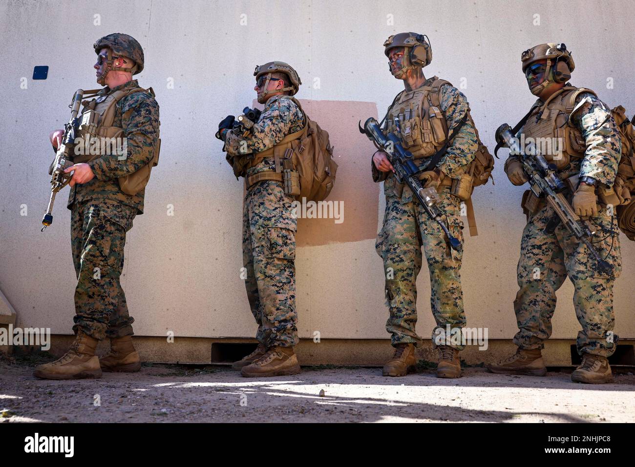 U.S. Marines with 2nd Battalion, 1st Marine Regiment, 1st Marine ...