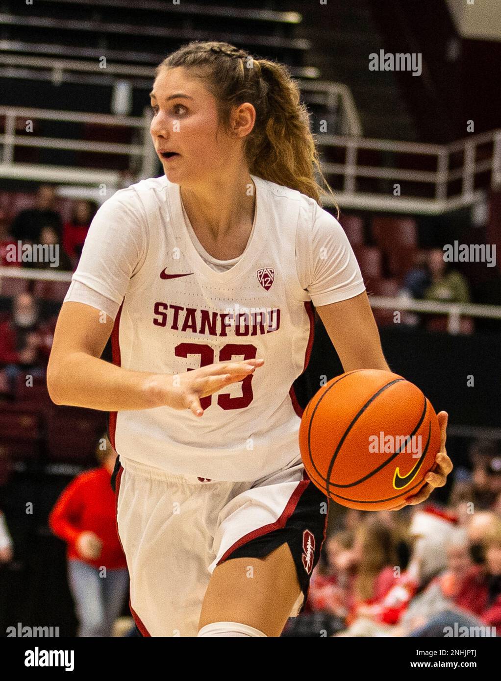 December 23, 2022 Palo Alto, CA U.S.A. Stanford guard Hannah Jump (33 ...