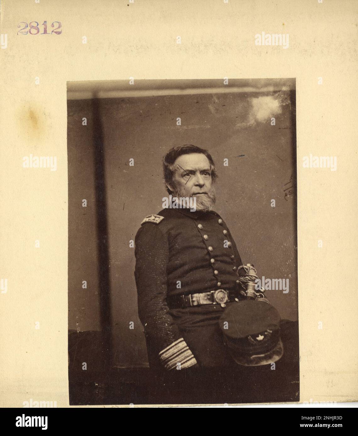 Commodore Andrew H. Foote 19th Century Mathew Brady, Quartermaster, and ...