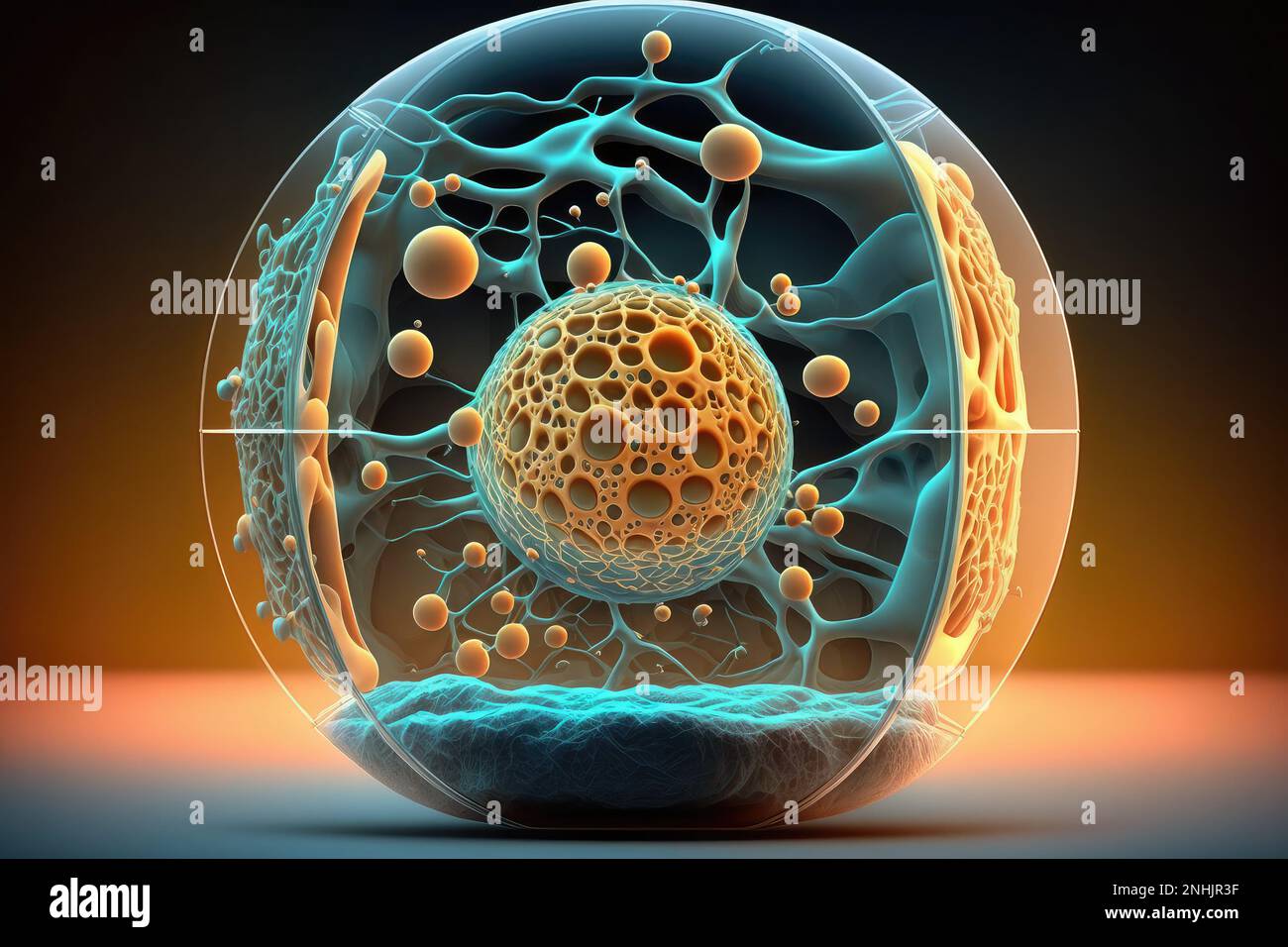 Cell multiplication hi-res stock photography and images - Alamy