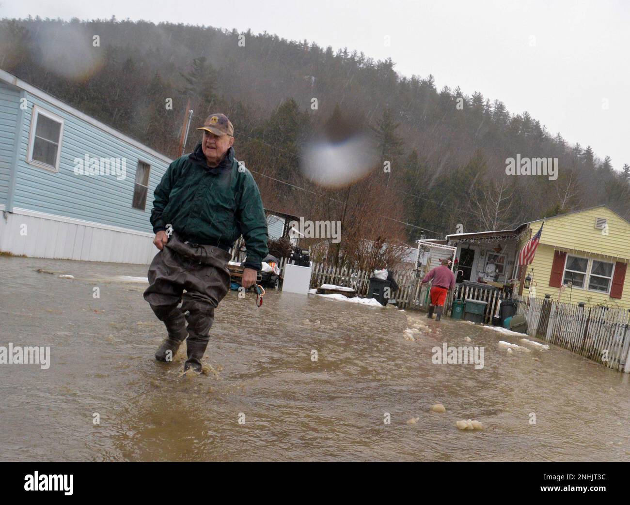 A section of Tri-Park Co-Op Housing was under a recommended evacuation ...