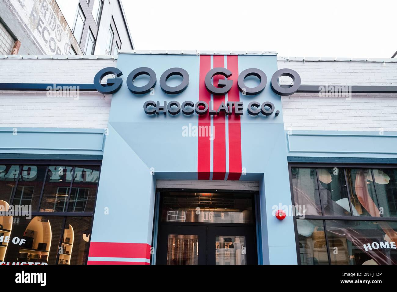 goo goo cluster, famous chocolate shop, nashville, tennessee Stock ...