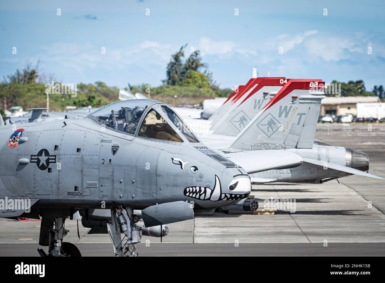 More than 200 Airmen and 10 A-10 Thunderbolt II Warthogs from the 924th ...
