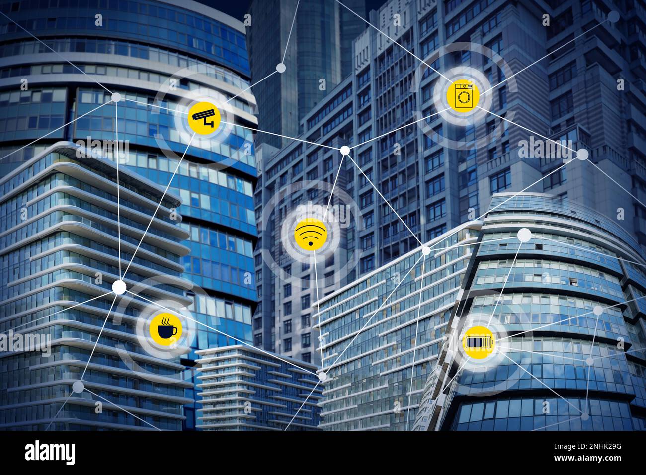 Smart city concept different hi-res stock photography and images - Alamy