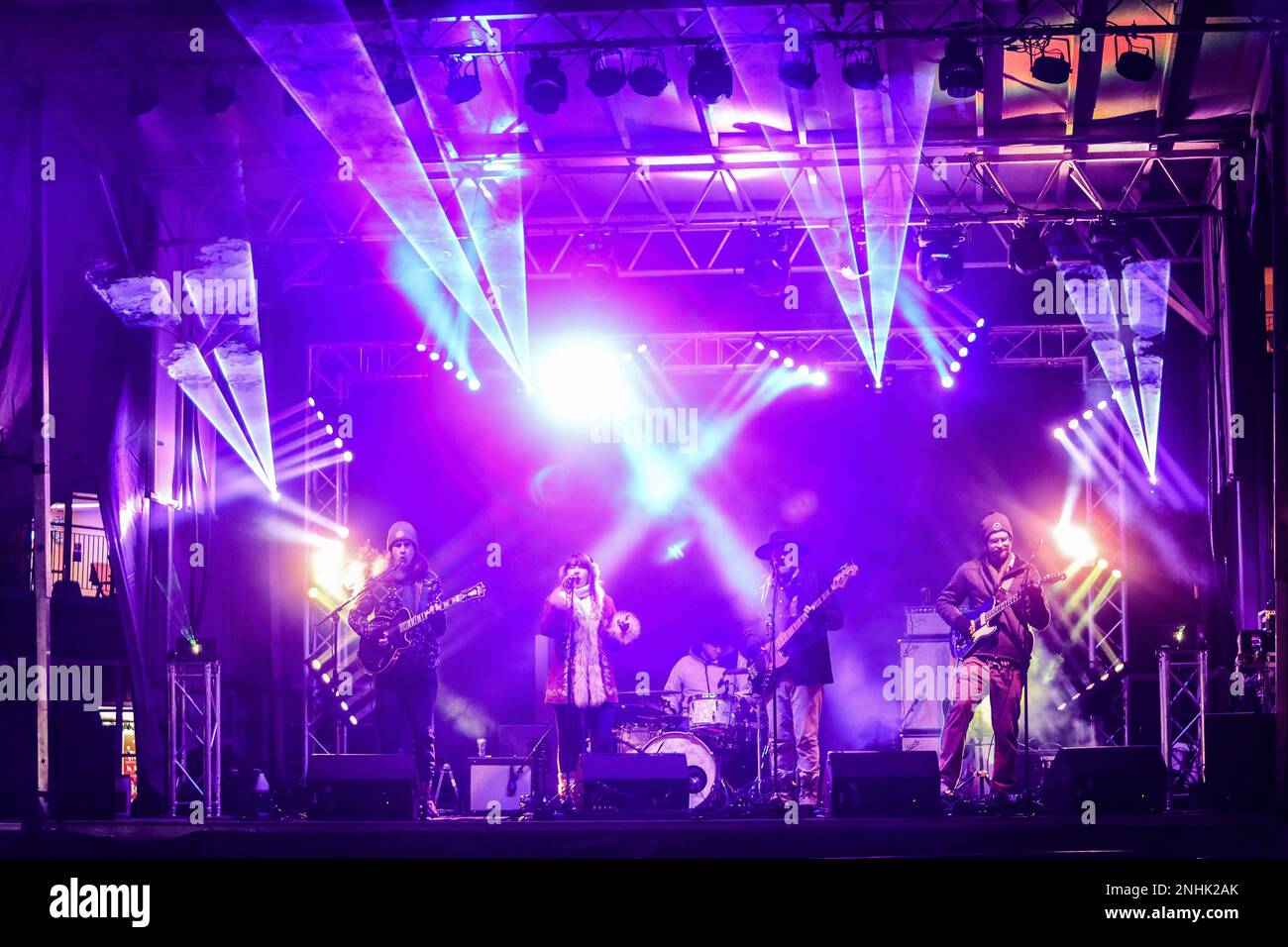 Mountain Rose performs for the first night of Vail's 60th Birthday Bash ...