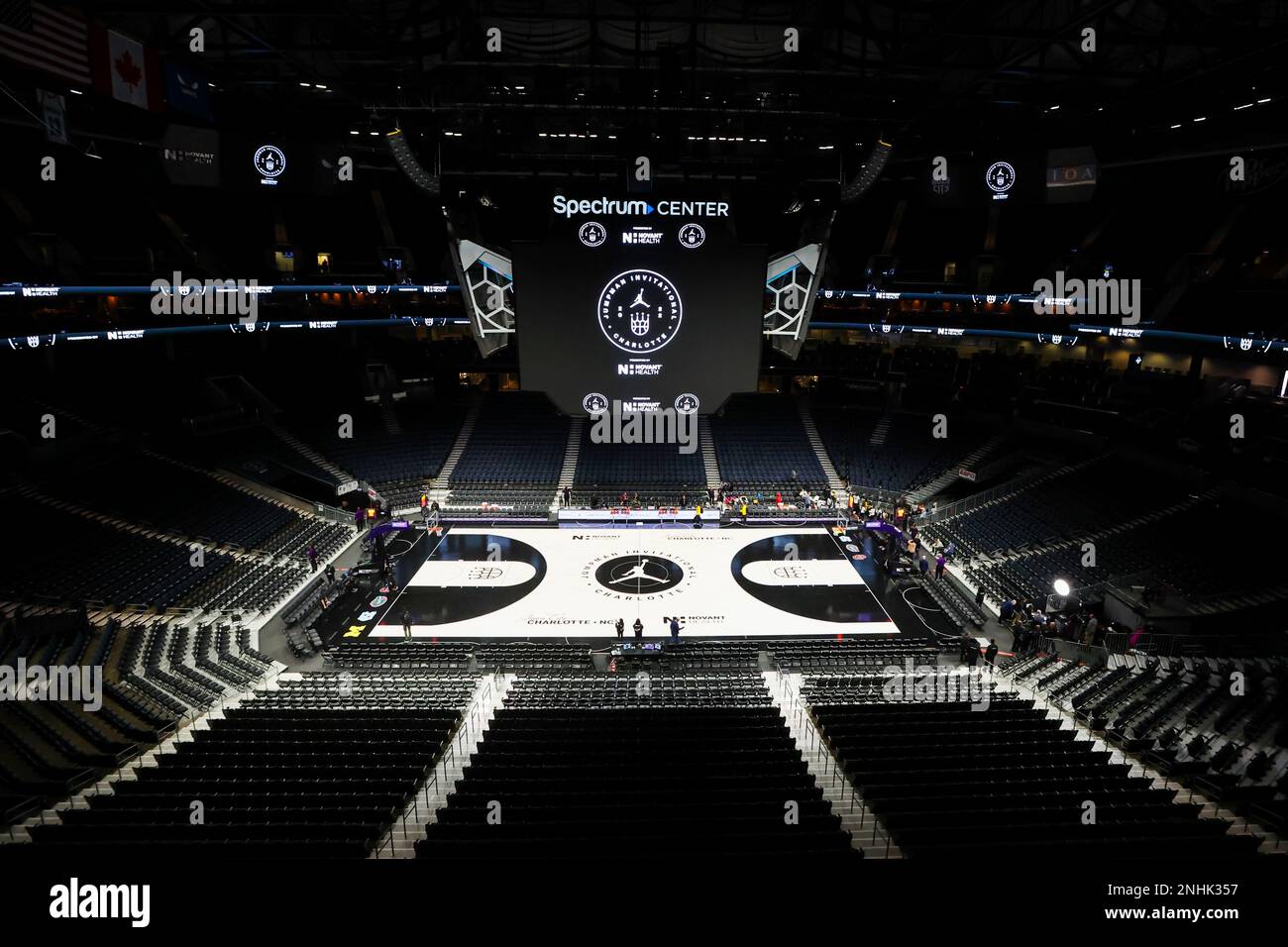 CHARLOTTE, NC - DECEMBER 20: Spectrum Center is set to host North ...