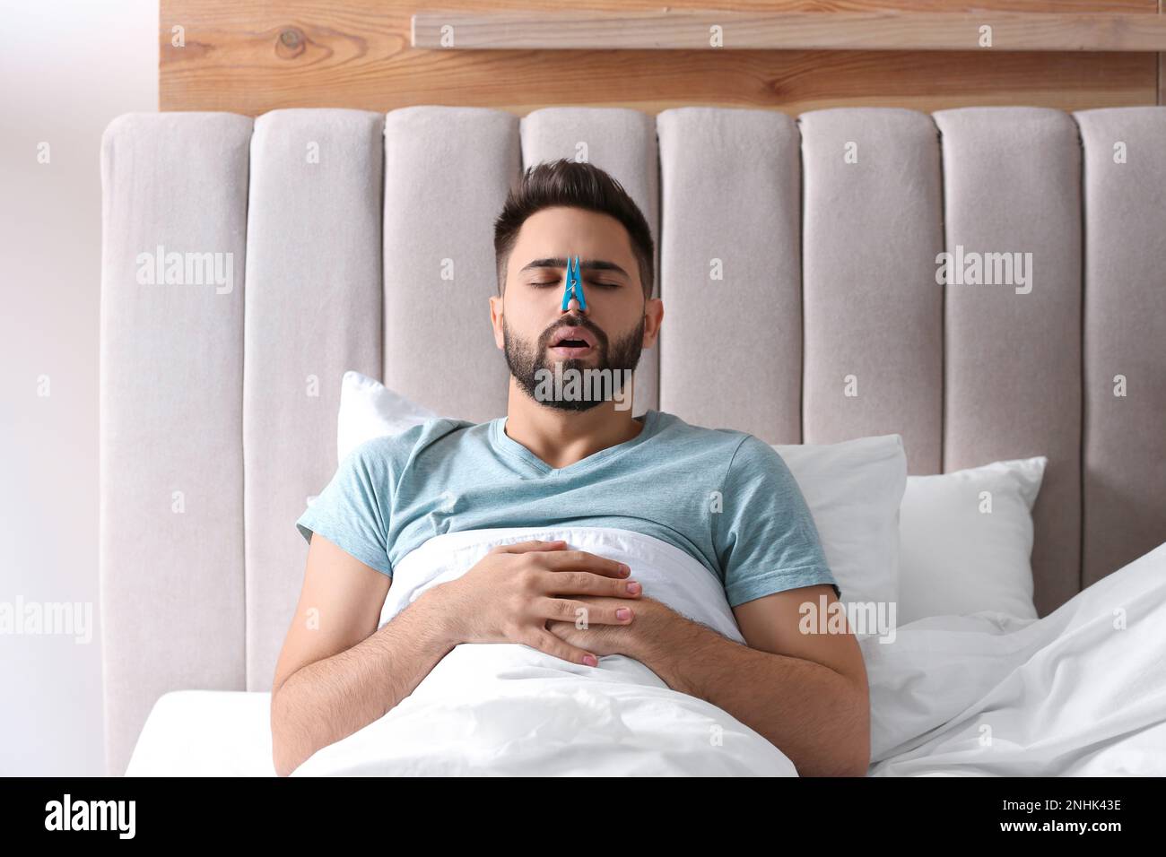 Clothespin nose hi-res stock photography and images - Alamy