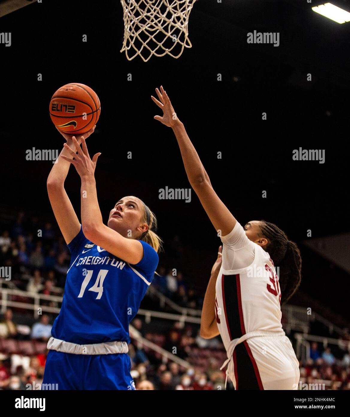 December 20, 2022 Palo Alto CA, U.S.A. Creighton forward Mallory Brake ...