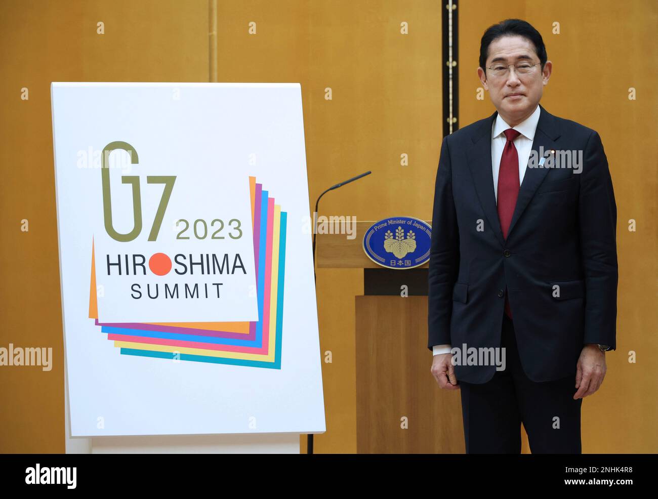 Japanese Prime Minister Fumio Kishida releases G7 2023 Hiroshima Summit ...