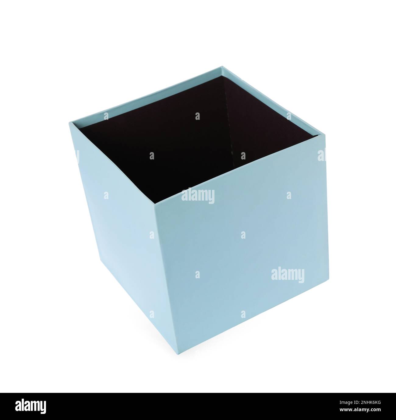 Square light blue container box hi-res stock photography and images - Alamy