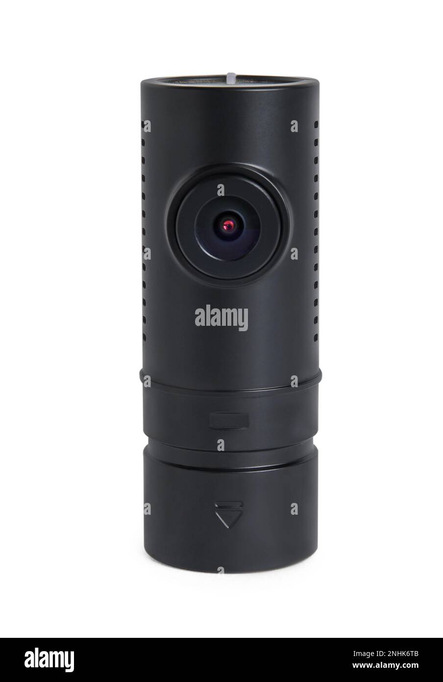 Black modern car camera isolated on white Stock Photo - Alamy