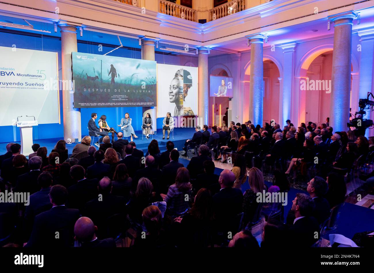 (L-R) Hakawati Films documentary filmmakers Javier Zurita and Ofelia de ...