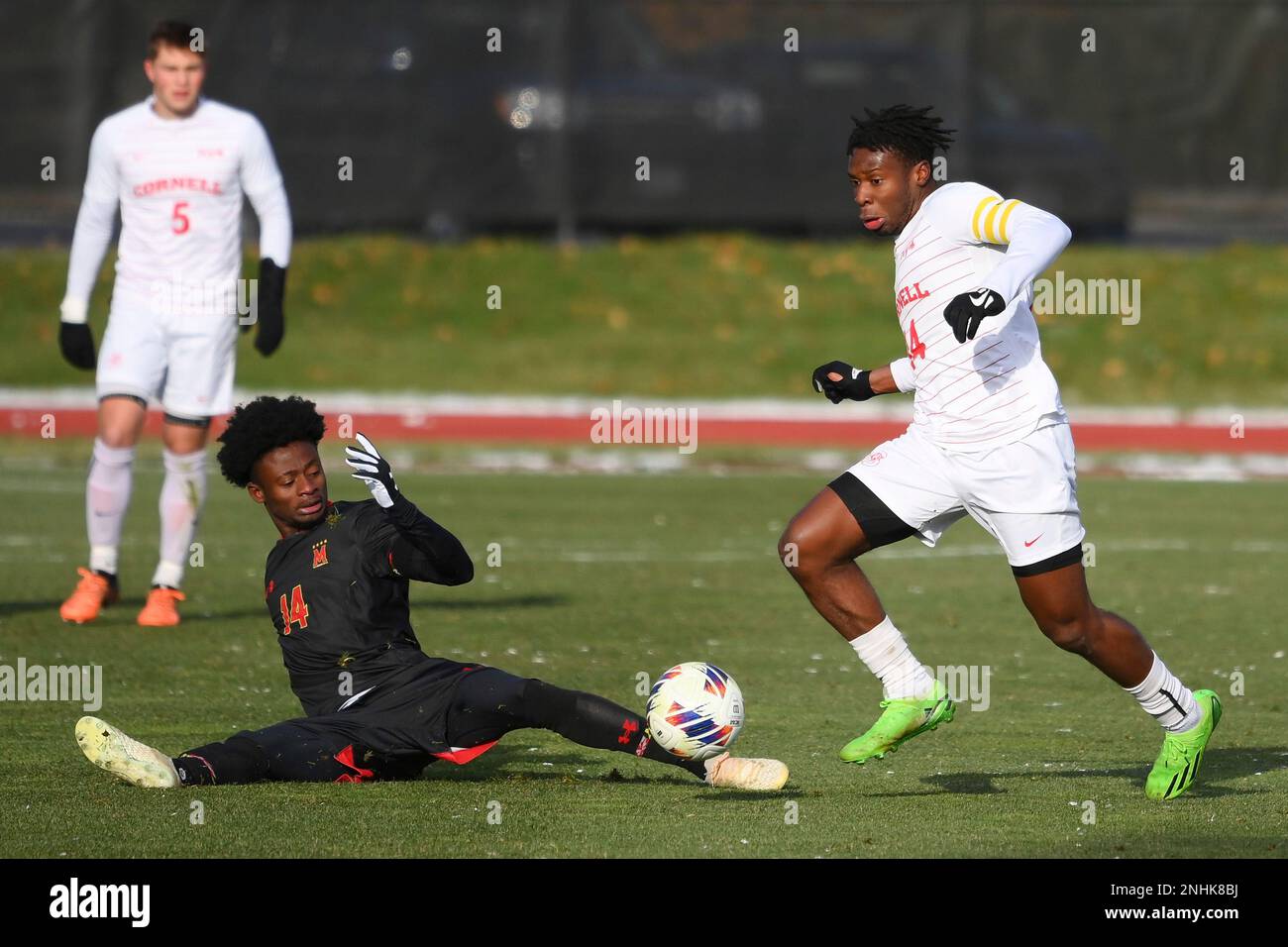 November 20, 2022: Maryland Terrapins forward Joshua Bolma (14) and ...