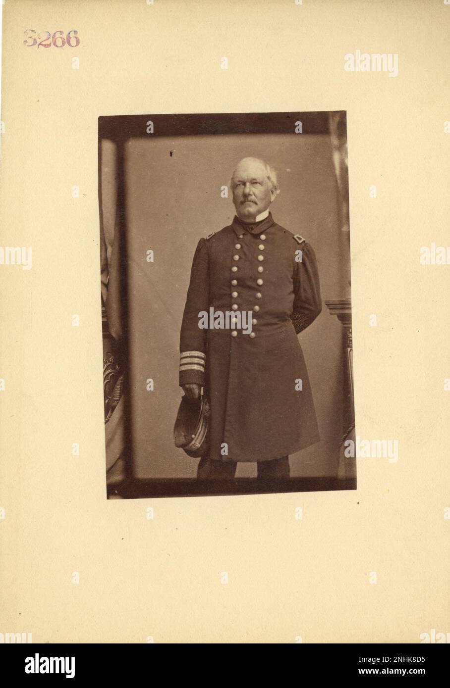 Commodore Theodorus Bailey 19th Century Mathew Brady, Quartermaster ...