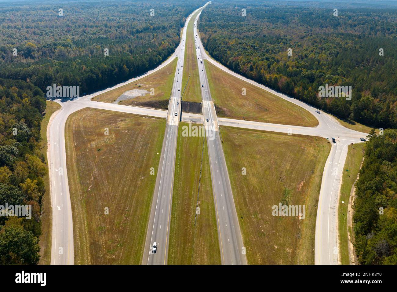 Overpass bridge road highway ramp exit hi-res stock photography and ...