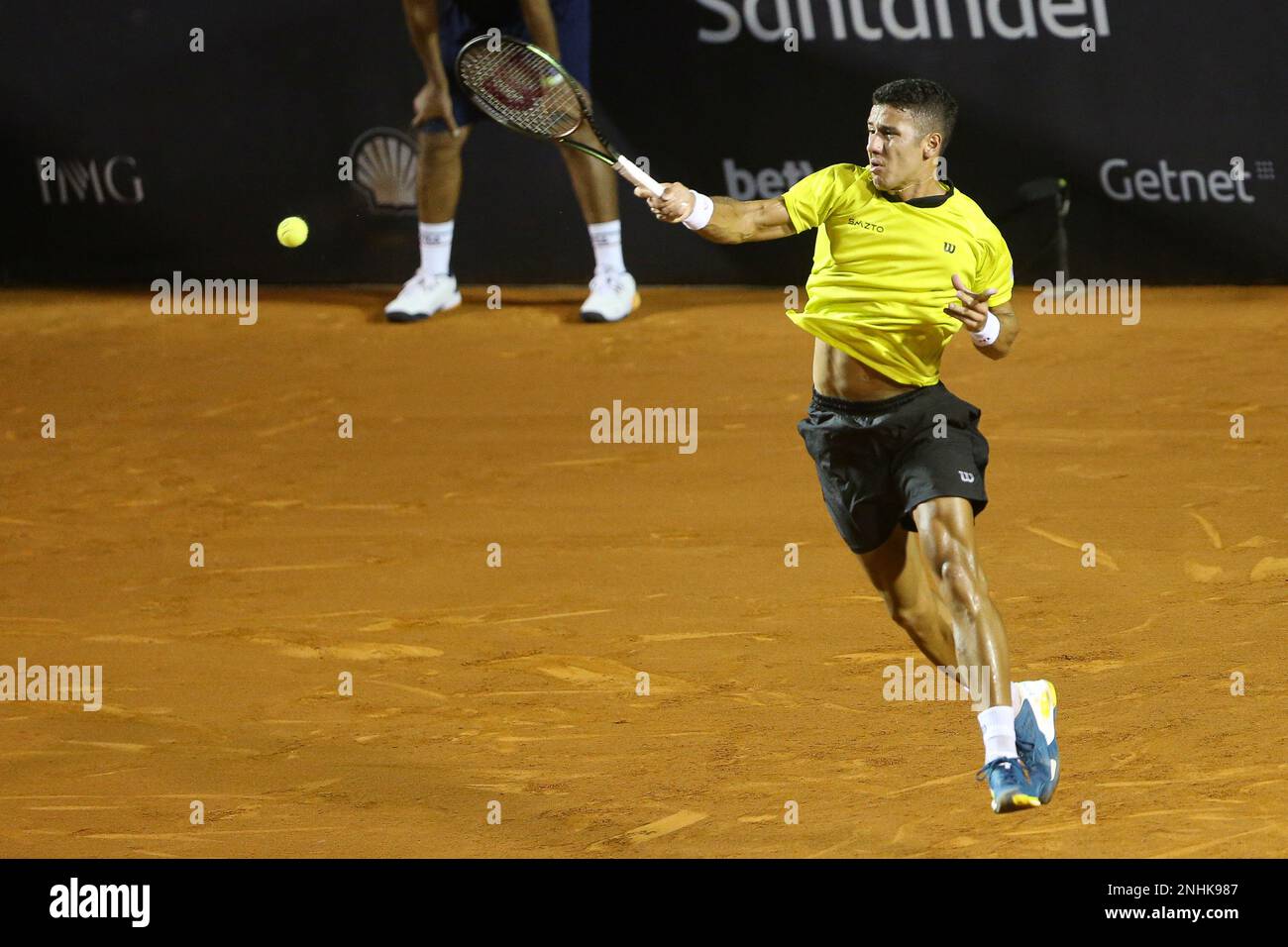 Rio de Janeiro, Brazil, 16th Feb, 2023. Jockey Club Brasileiro, ATP 500 ...