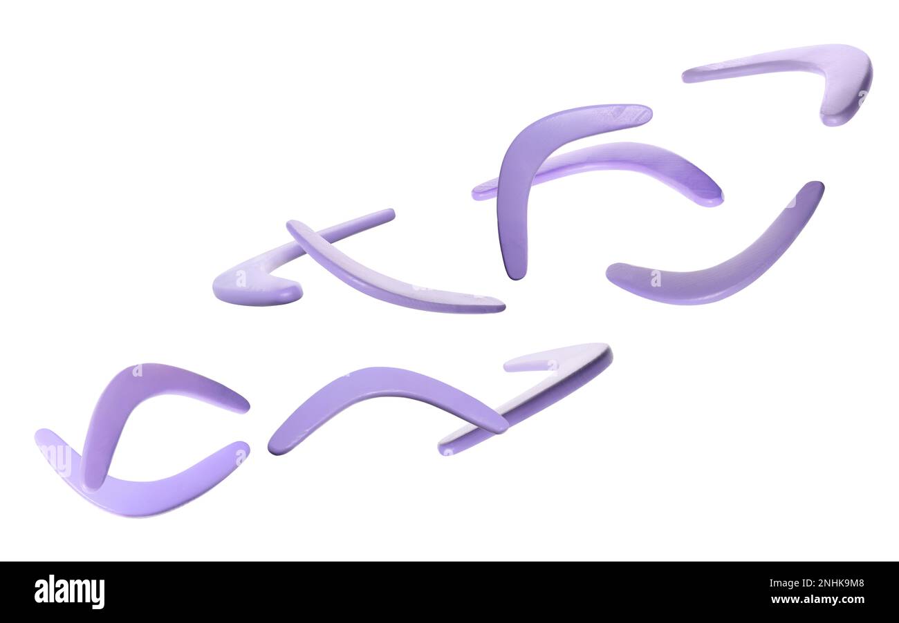 Flying boomerangs hi-res stock photography and images - Alamy