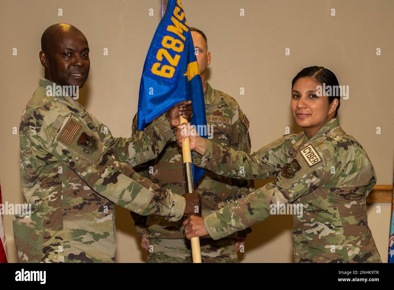 U.S. Air Force Col. Callistus Elbourne, 628th Mission Support Group ...