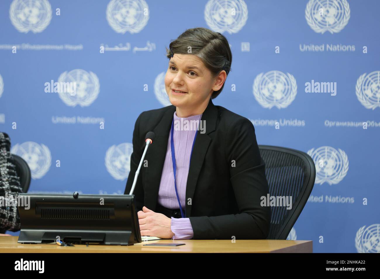 New York, Estados Unidos. 21st Feb, 2023. Laura Meller, Oceans ...