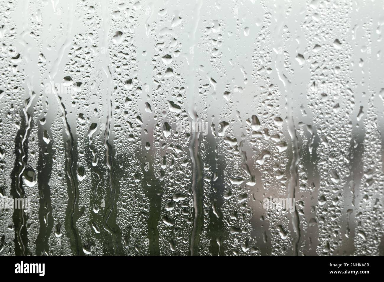 Window glass with raindrops as background, closeup Stock Photo - Alamy