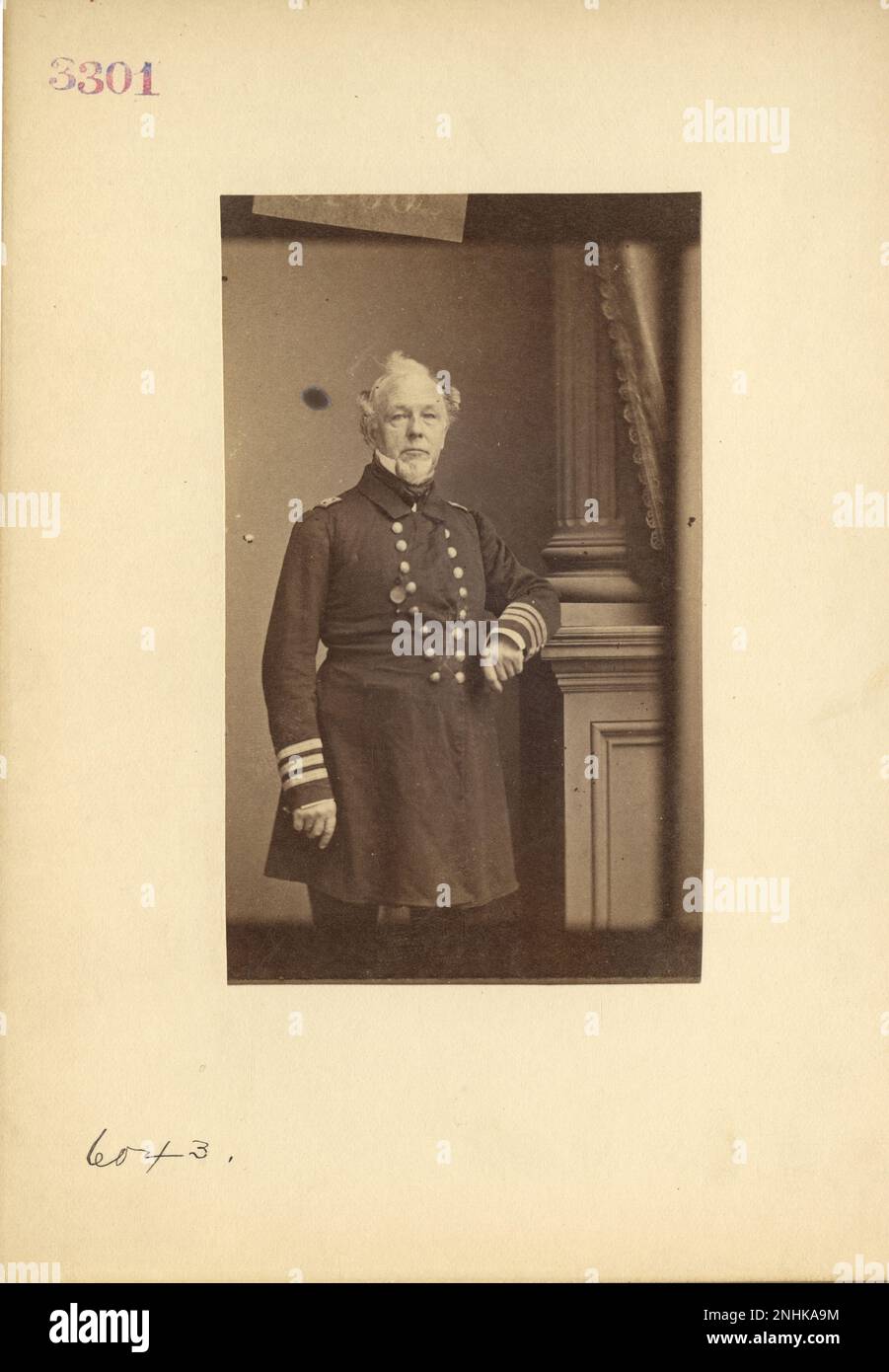 Commodore John B. Montgomery 19th Century Mathew Brady, Quartermaster ...