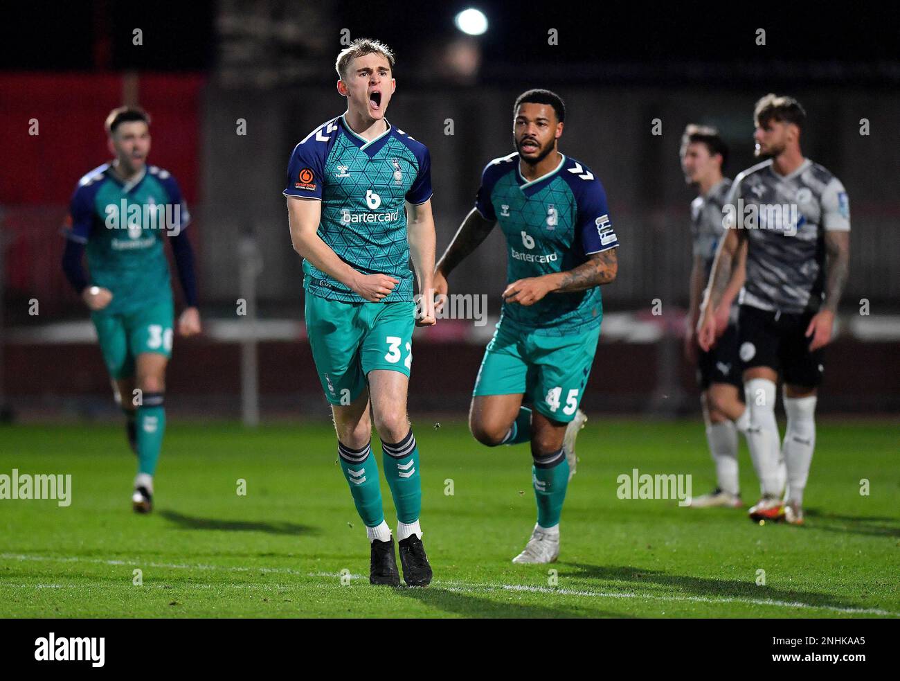 Will Sutton of Oldham Athletic Association Football Club celebrates ...
