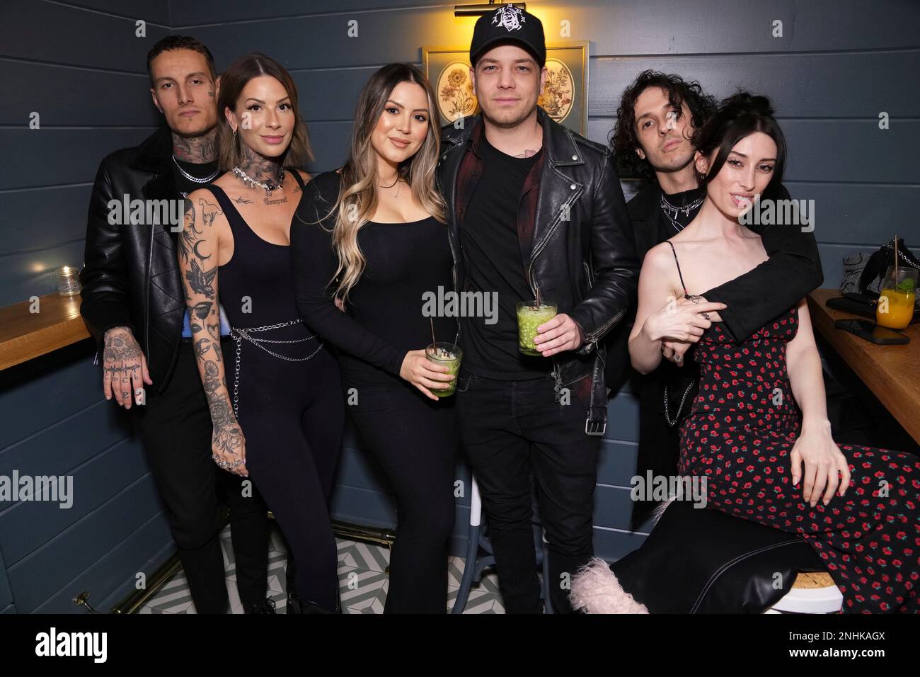 IMAGE DISTRIBUTED A.P.B - Caity Babs and friends attend the A.P.B ...