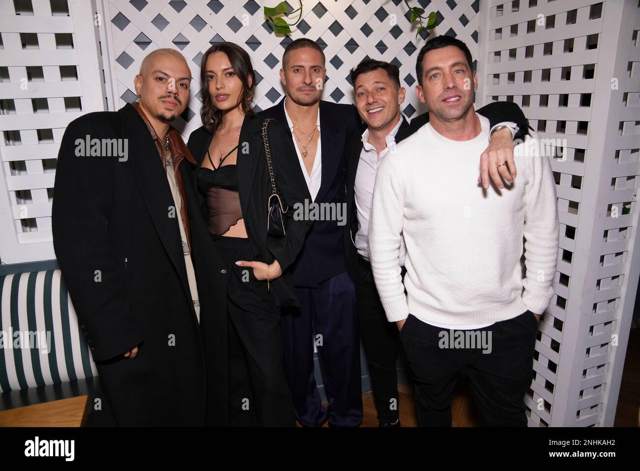 IMAGE DISTRIBUTED A.P.B - From left, Evan Ross, Sylvain Bitton, JT Torregiani, and friends ...