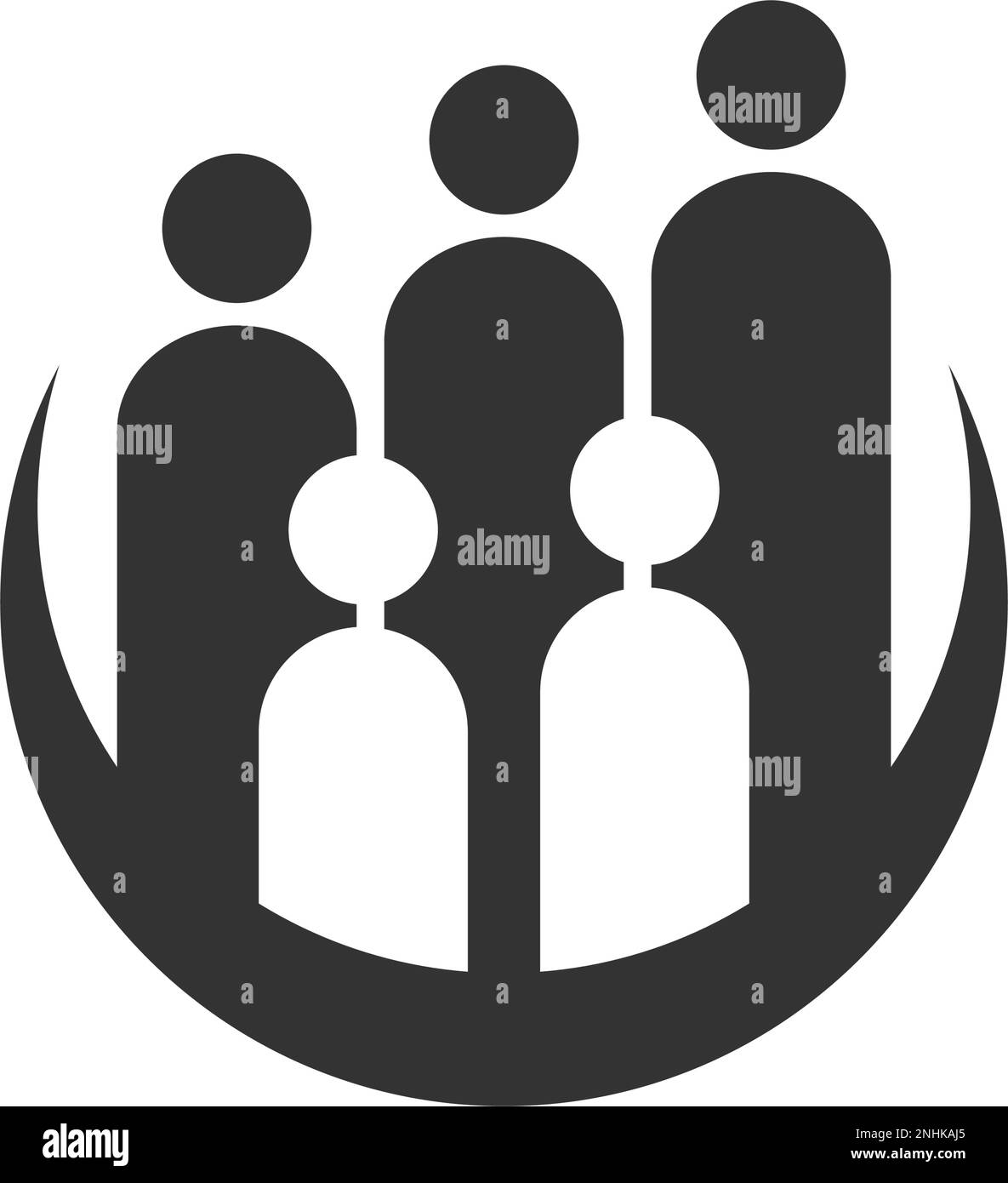 Social relationship community logo template Icon Illustration Brand ...