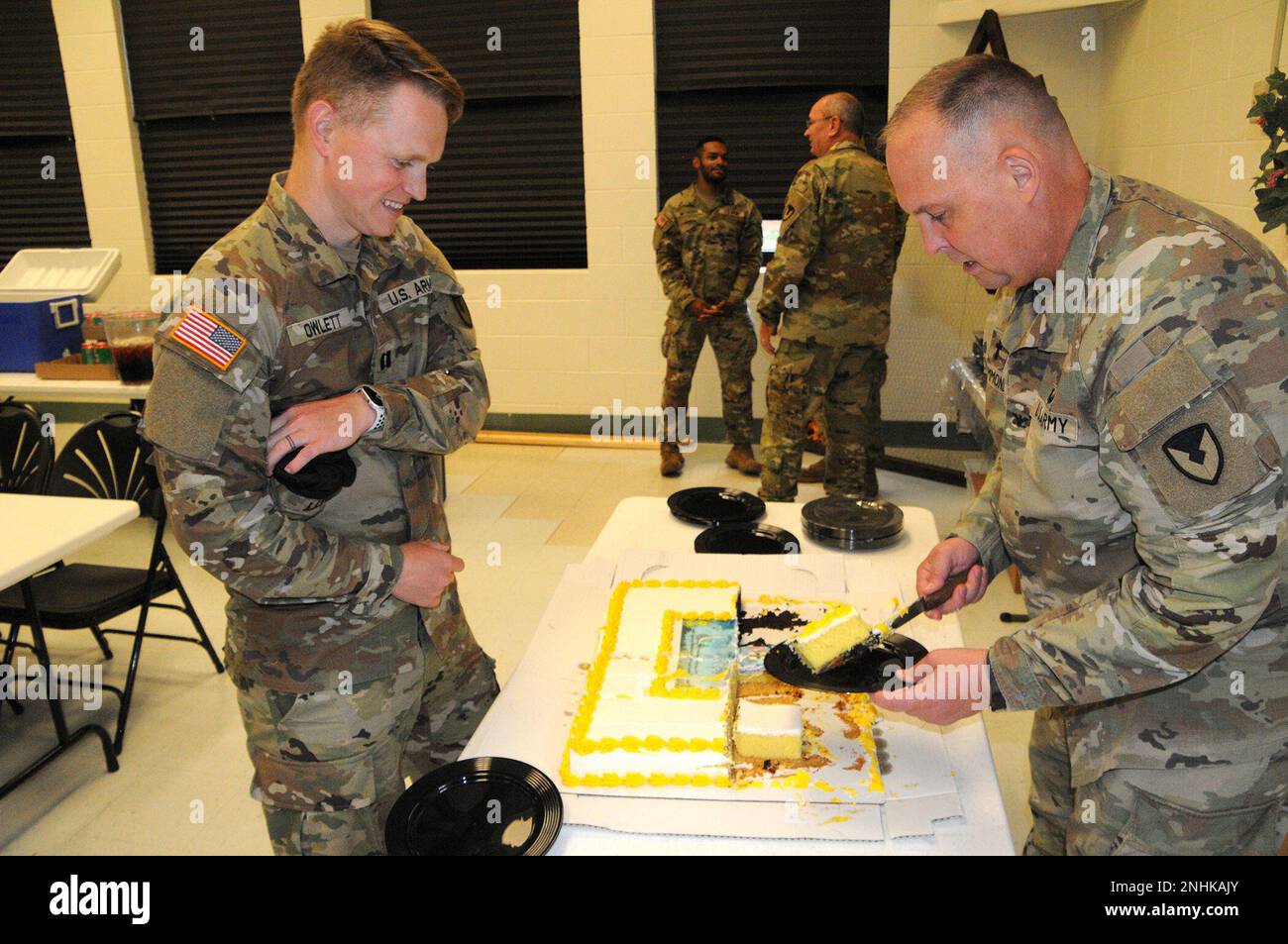 After the Change of Stole ceremony, those in attendance celebrated the ...