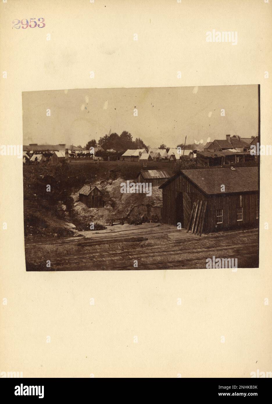 View of City Point, Virginia 19th Century Mathew Brady, Quartermaster ...