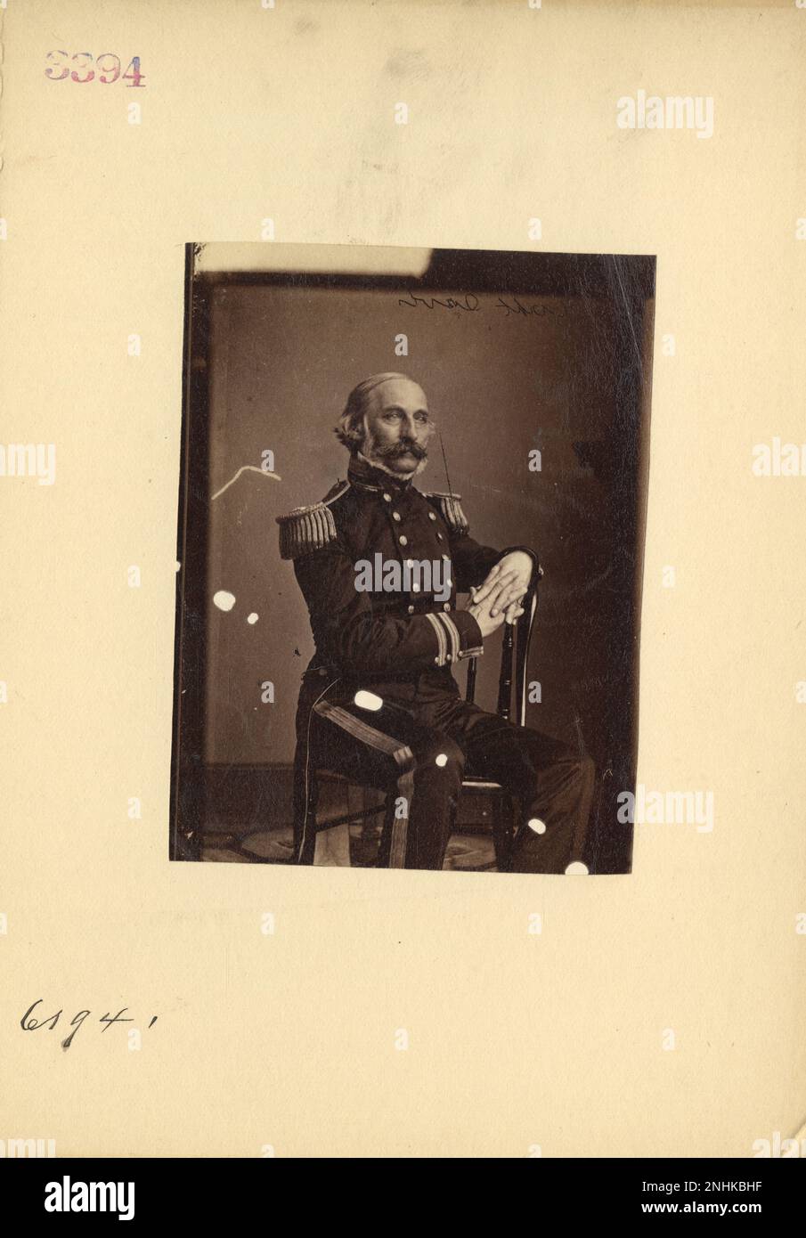 Admiral Charles H. Davis 19th Century Mathew Brady, Quartermaster, and ...