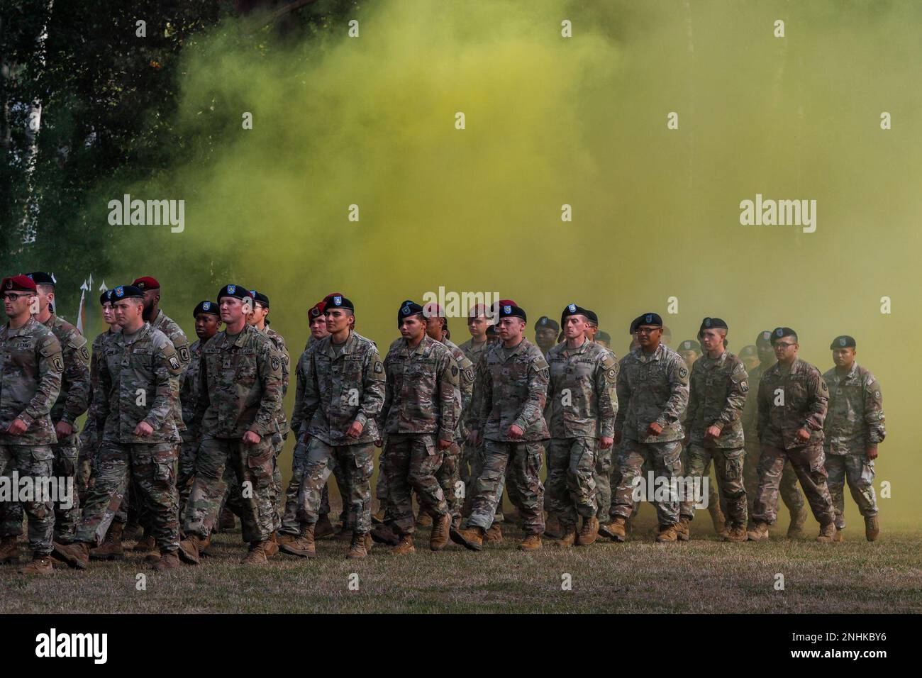 U.S. Army Soldiers graduating from the 7th Army Noncommissioned ...
