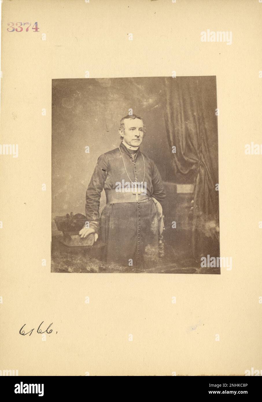 Archbishop John Hughes 19th Century Mathew Brady, Quartermaster, and ...