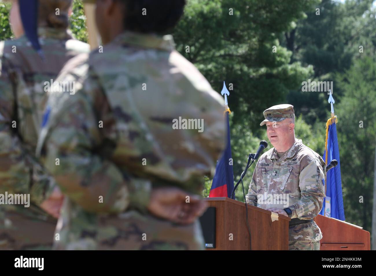 Army Reserve Maj. Gen. Darrell Guthrie, commanding general, 88th ...