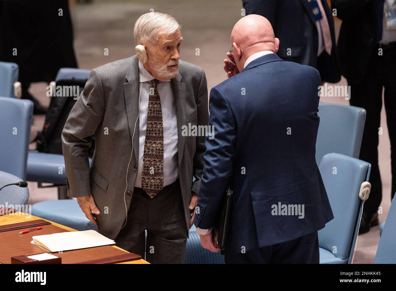 New York, New York, USA. 21st Feb, 2023. Political activist and former ...