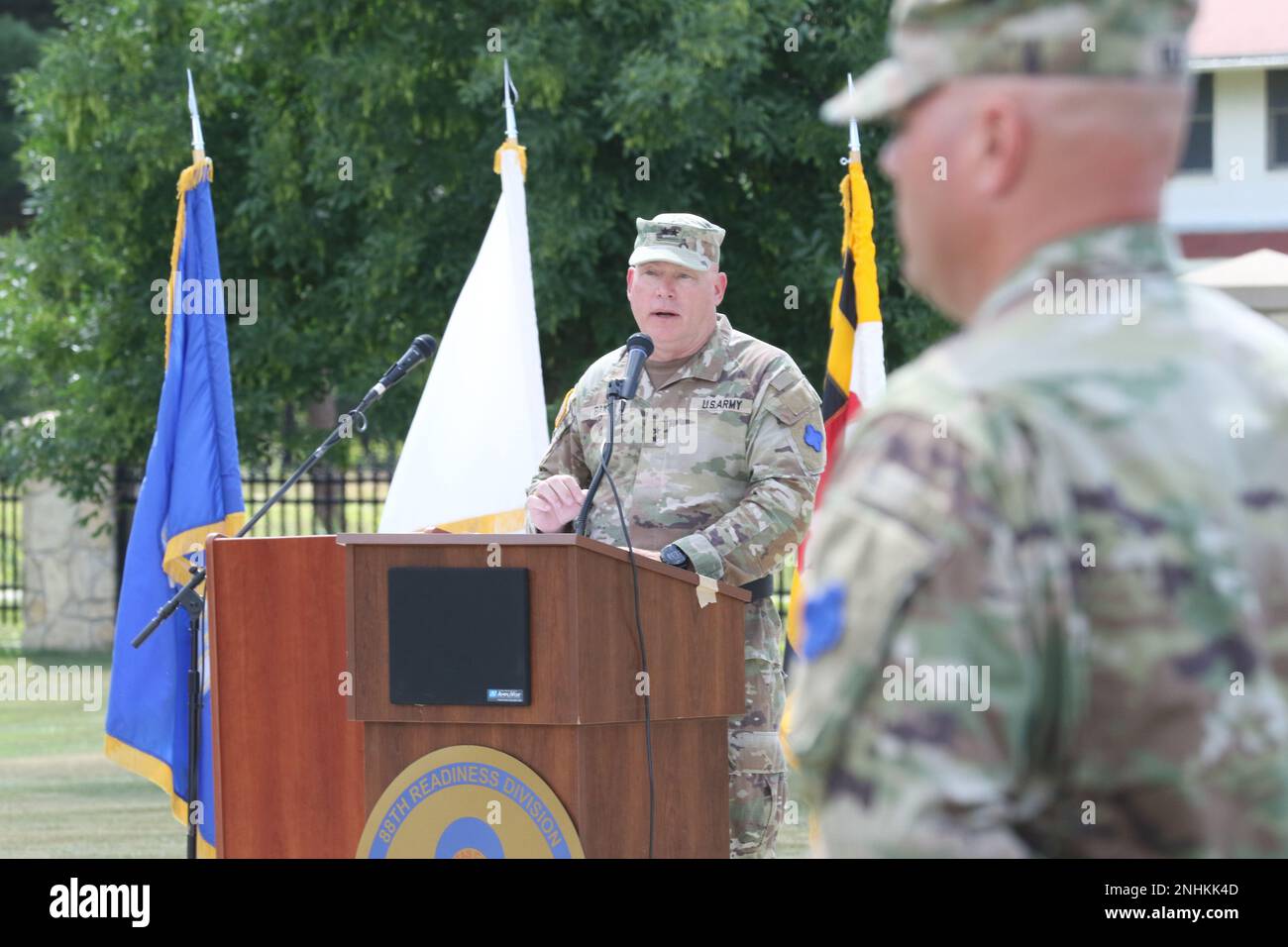 Army Reserve Maj. Gen. Matthew Baker, commanding general, 88th ...