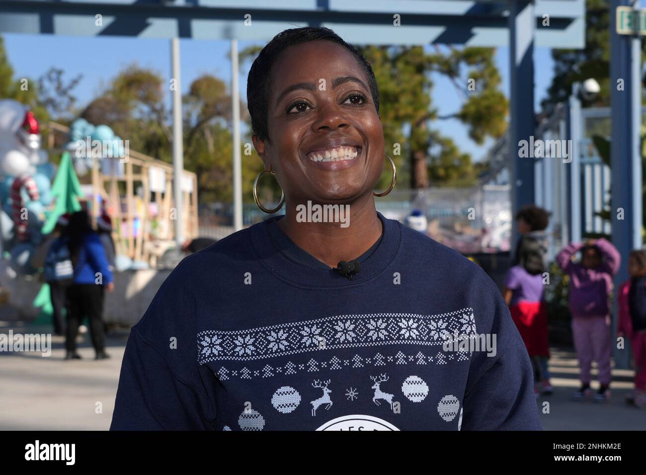 Los Angeles Dodgers chief executive officer Nichol Whitman during the ...