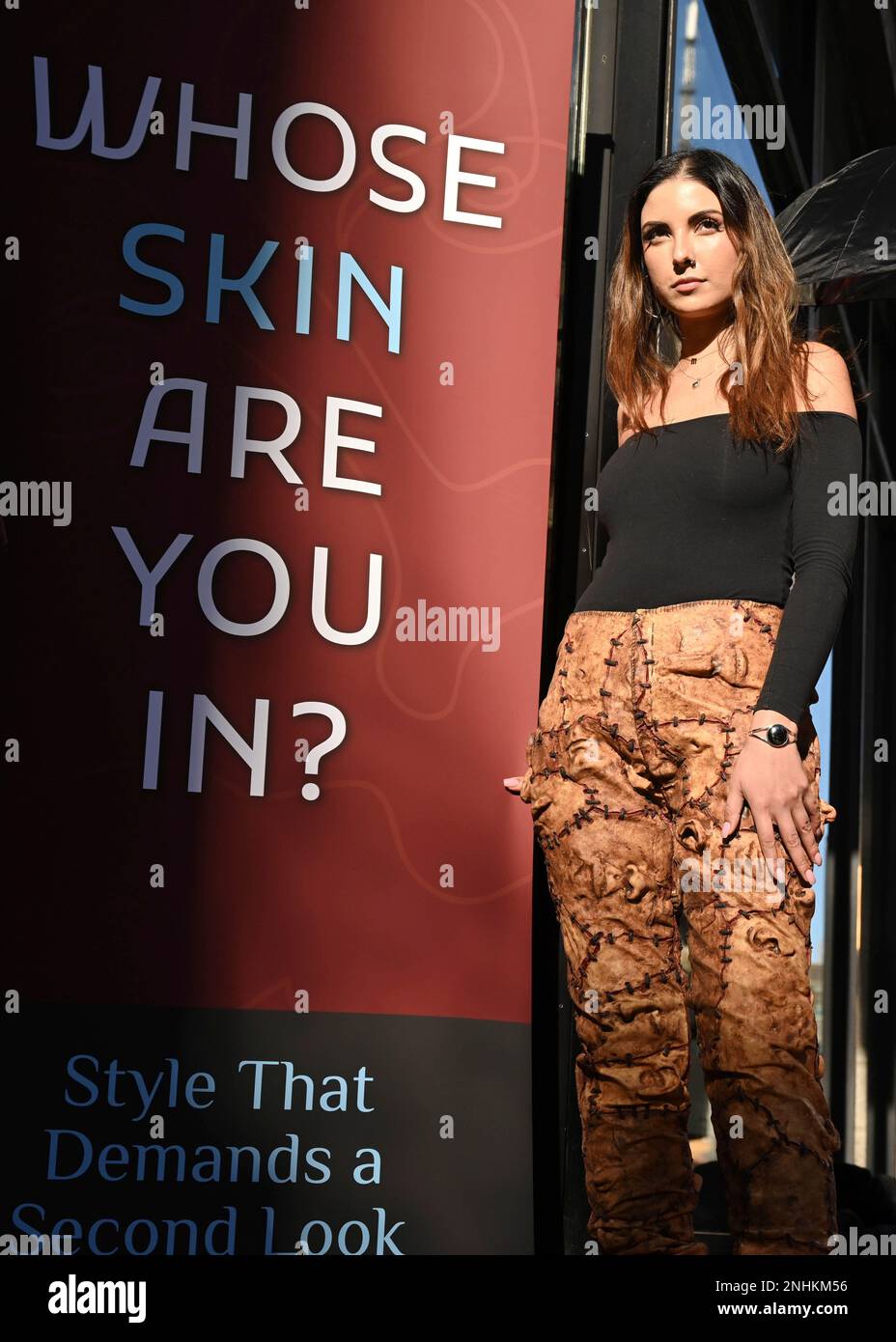 Photo by: NDZ/STAR MAX/IPx 2022 12/14/22 PETA members wear clothing ...