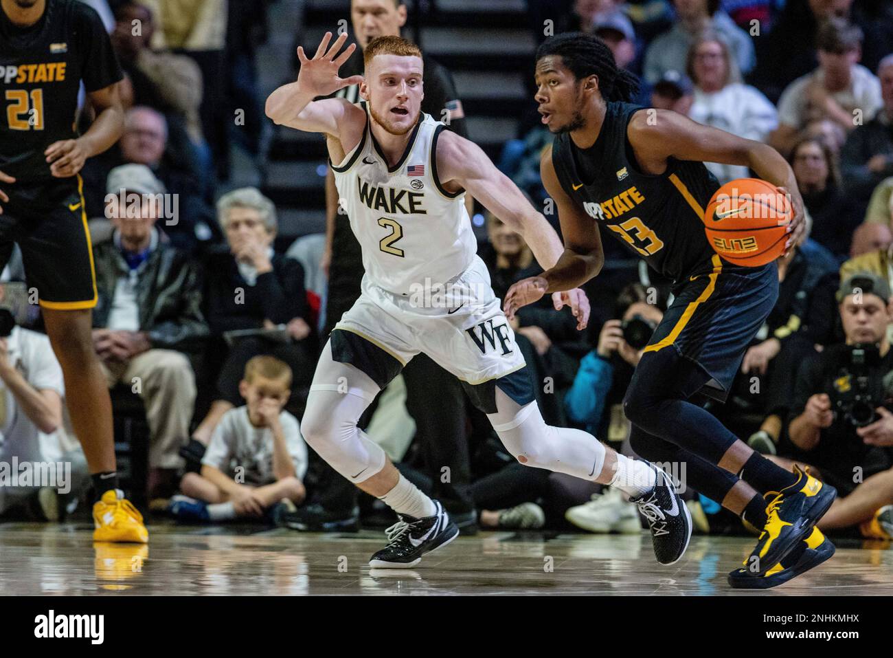December 14, 2022: Wake Forest Demon Deacons guard Cameron Hildreth (2 ...