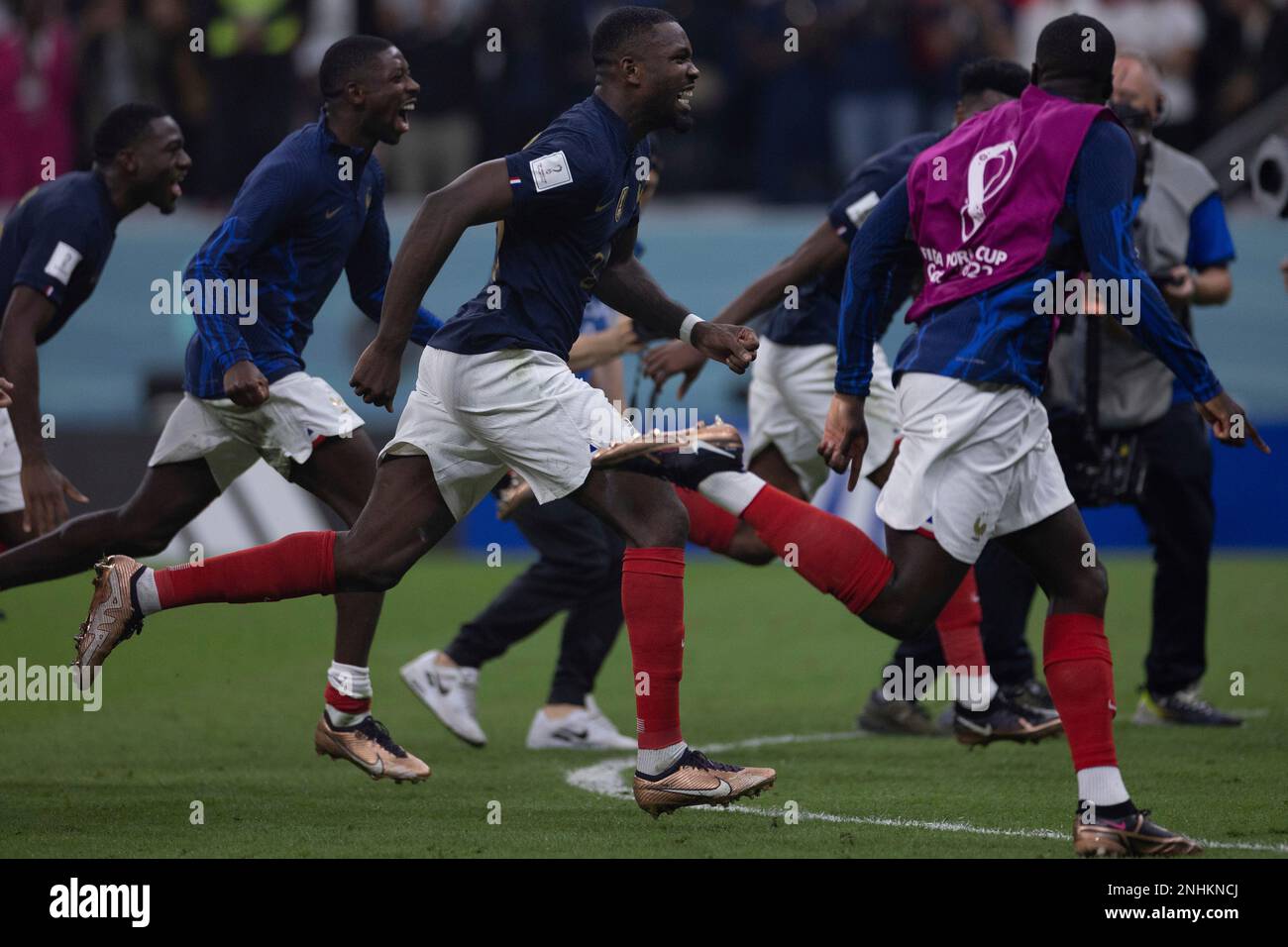 Qatar - Doha - 12/14/2022 - 2022 WORLD CUP, FRANCE X MOROCCO - Players ...