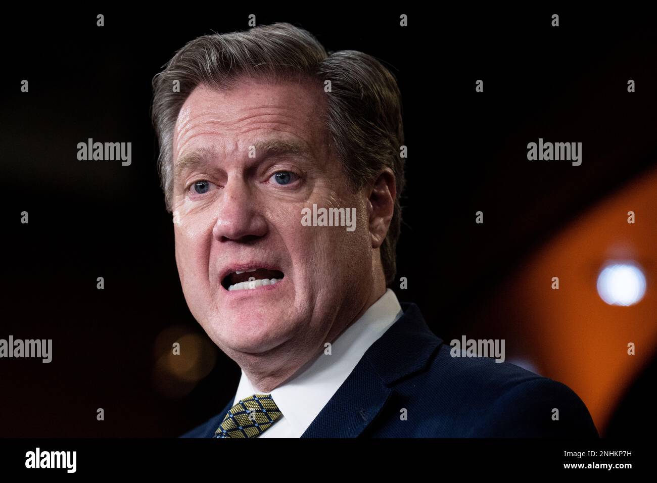 UNITED STATES - DECEMBER 14: Rep. Mike Turner, R-Ohio, speaks during ...